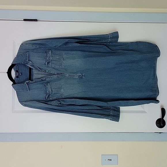 Chaps | Dresses | Chaps Brand Denim Dress | Poshmark